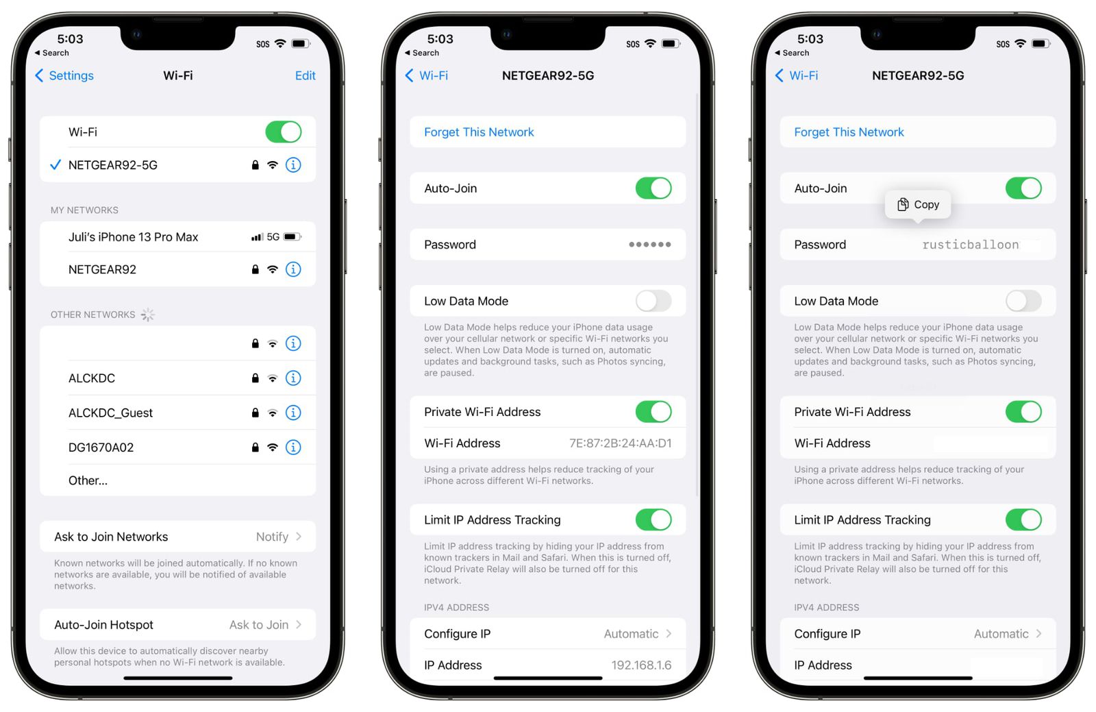 Det G r Att Se L senord F r Wi Fi n tverk I IOS 16 S L nge Du N gon G ng Kopplat Upp Dig Till 