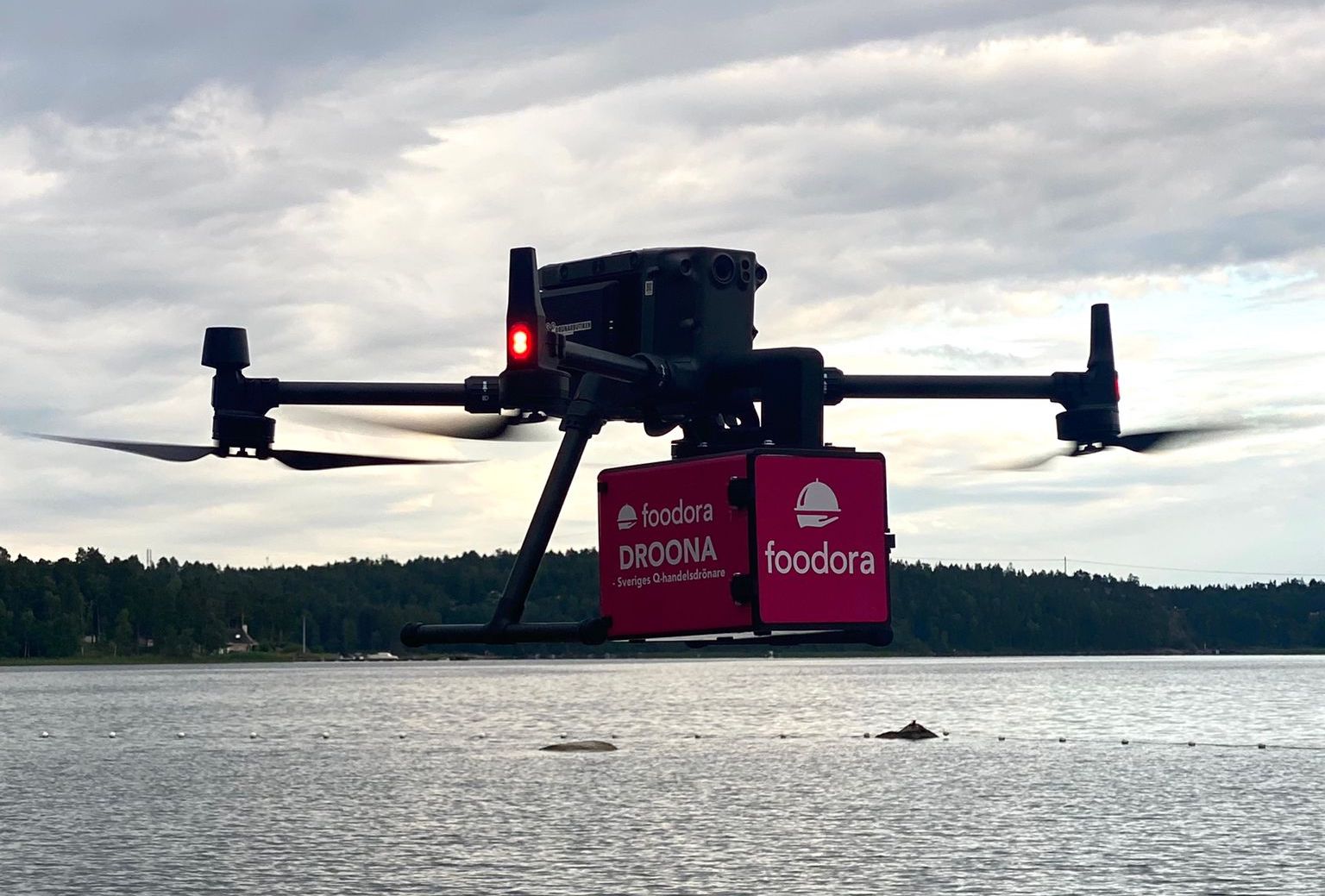 Foodora ska börja flyga mat. Med drönare. | Feber / Samhälle