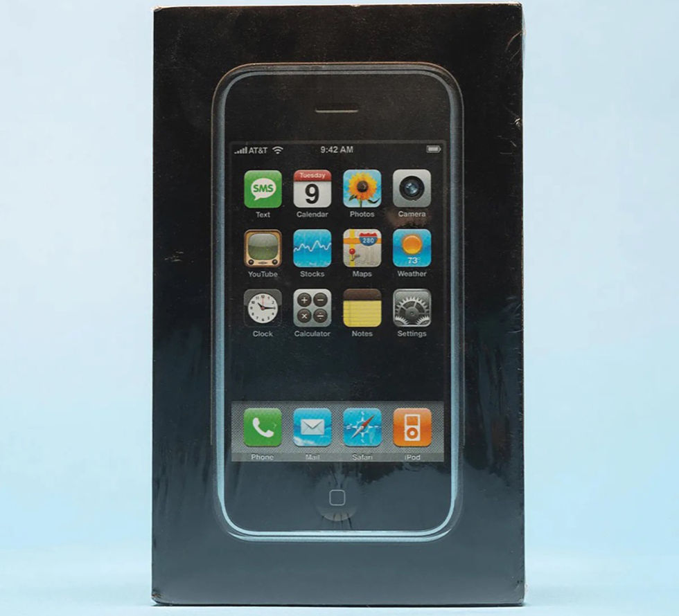 Oöppnad iPhone 1 i originalförpackning såld på auktion. Gick för 35.000 ...