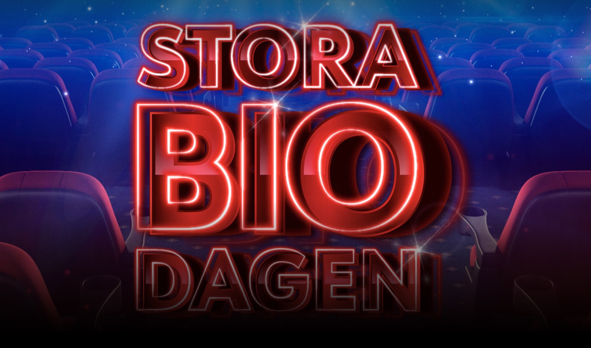 På söndag är det Stora Biodagen. Biobiljetter och snacks säljs då för ...