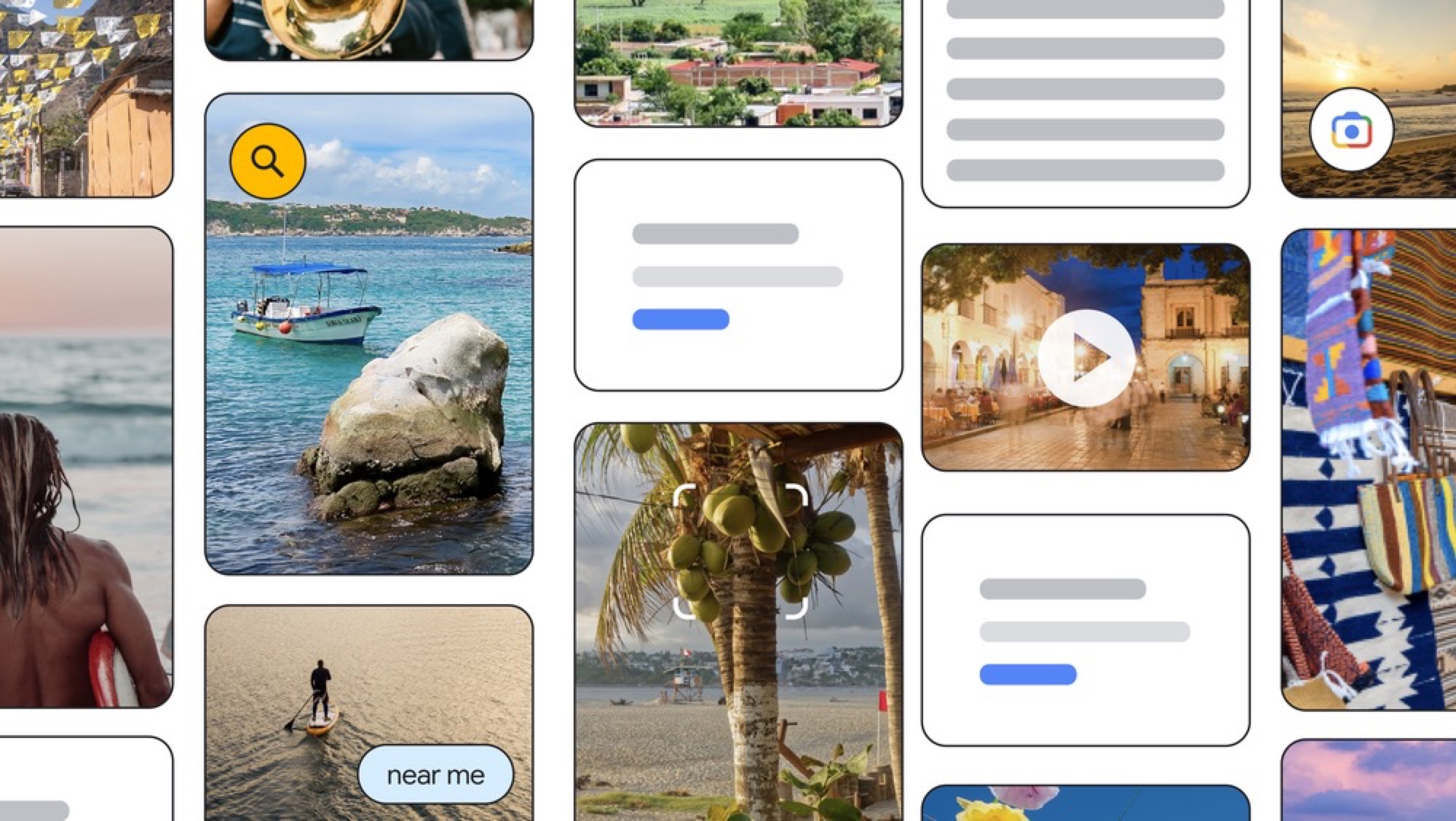 Google ger sök en ny design. Ska bli mer visuellt rikt. | Feber / Internet