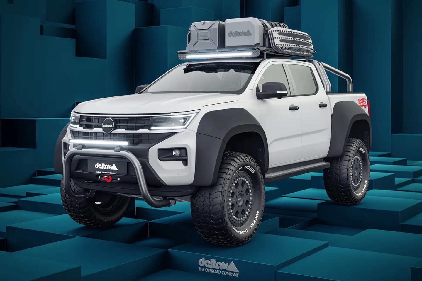 Det här kan Delta4x4 göra med nya Volkswagen Amarok. Offroad-prylar ...