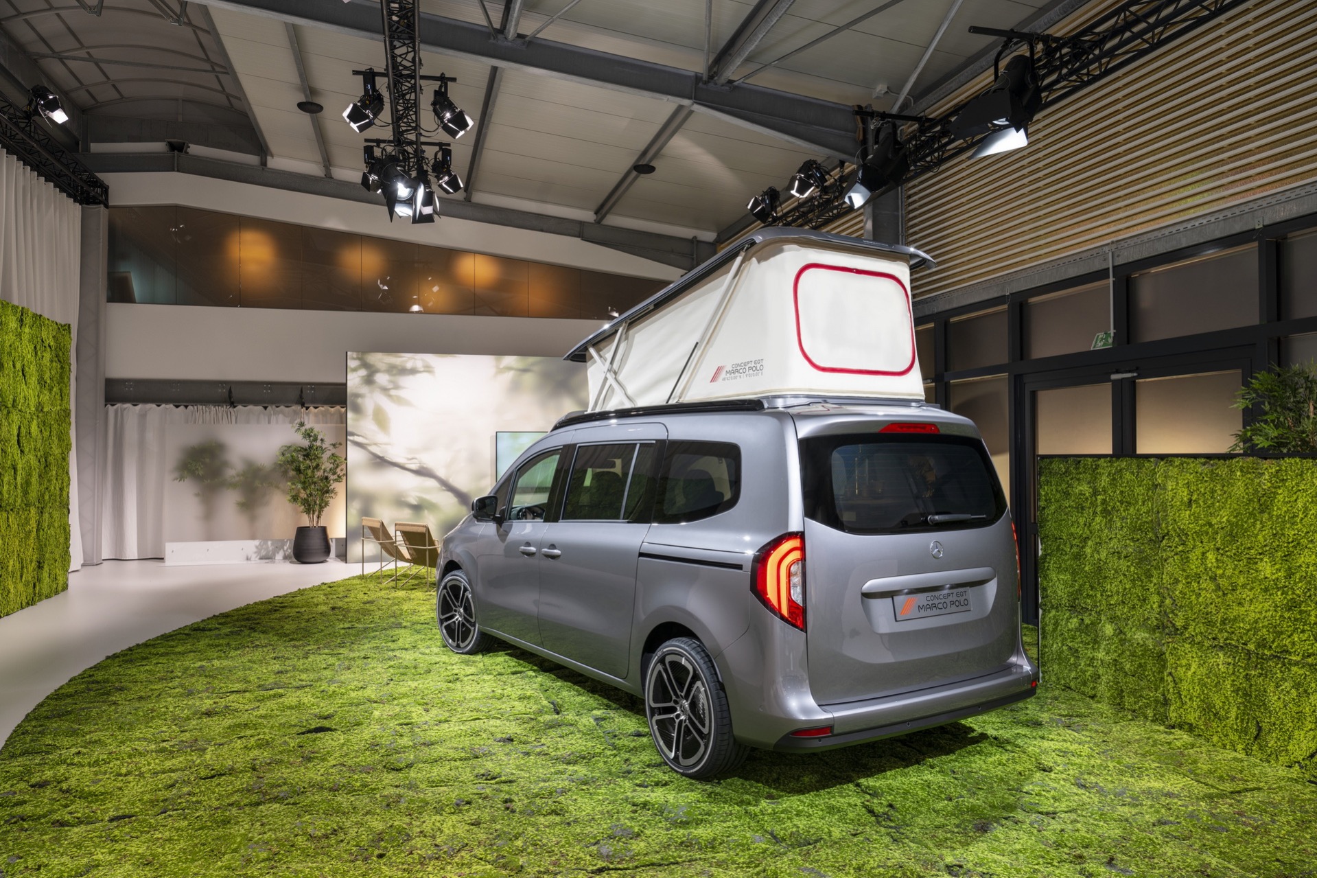 Mercedes EQT som campingbil. Campa med elbil. | Feber / Bil