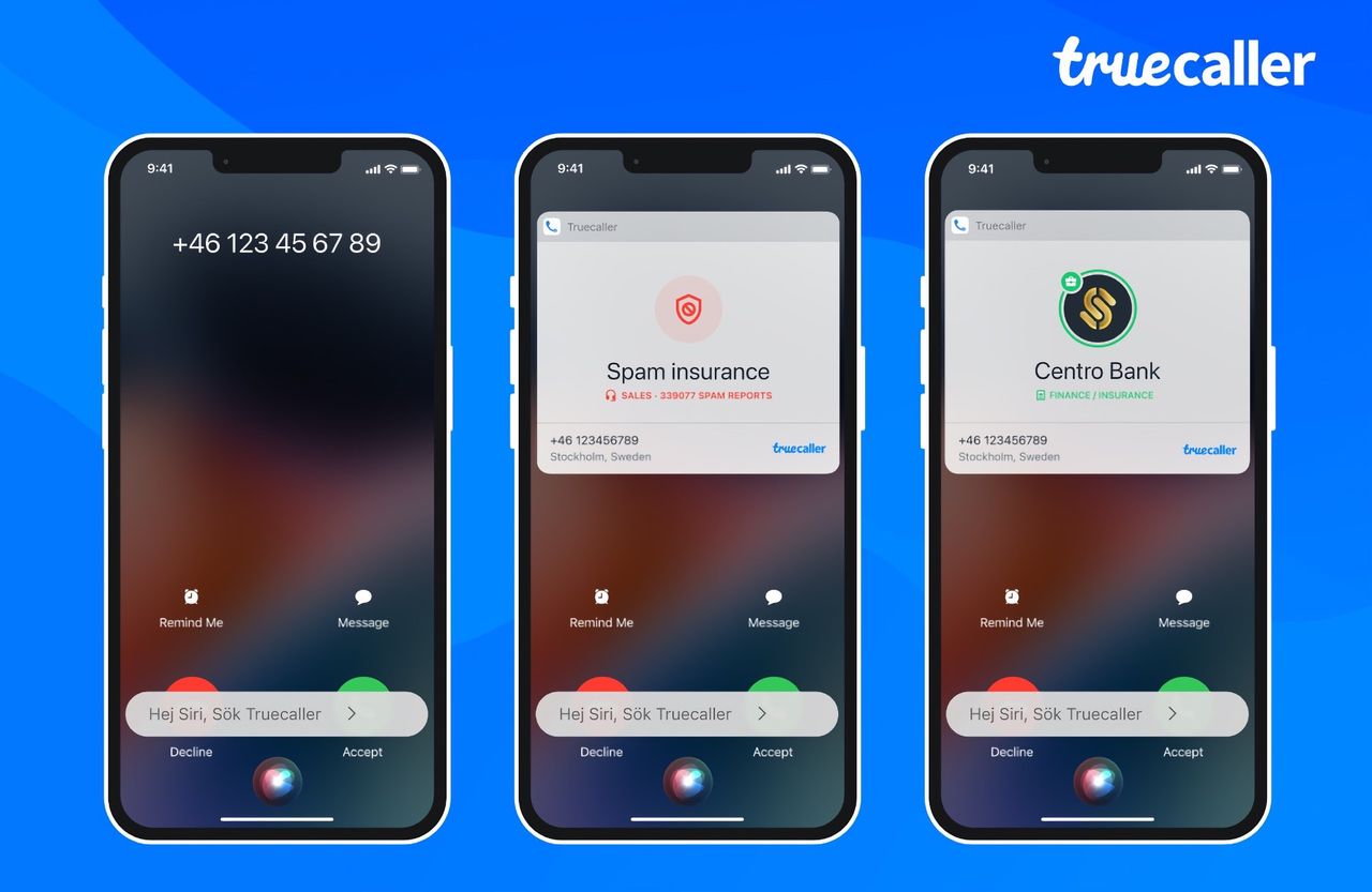 Truecaller introducerar Live Caller ID för iPhone. Fråga Siri vem som ...