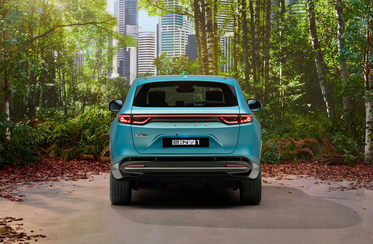 Honda visar upp 1 ny elbil. Får namnet e:Ny1. | Feber / Bil