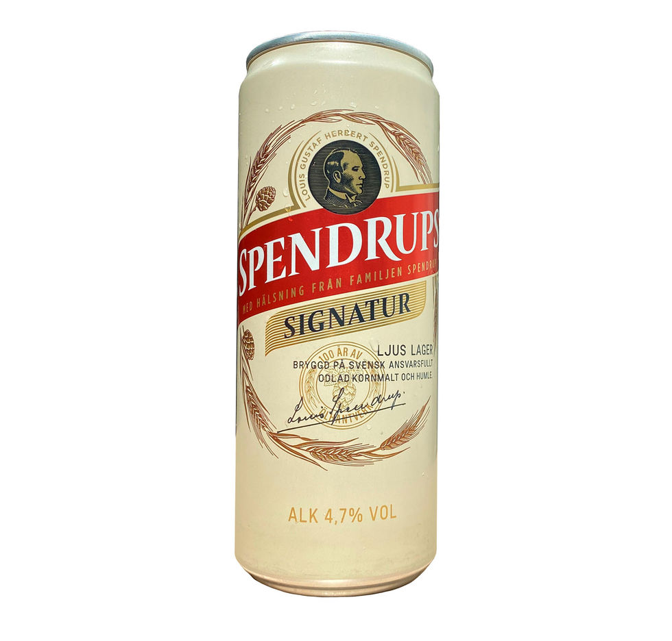 Spendrups Signatur kommer till Systemet. Släpps på burk imorgon ...