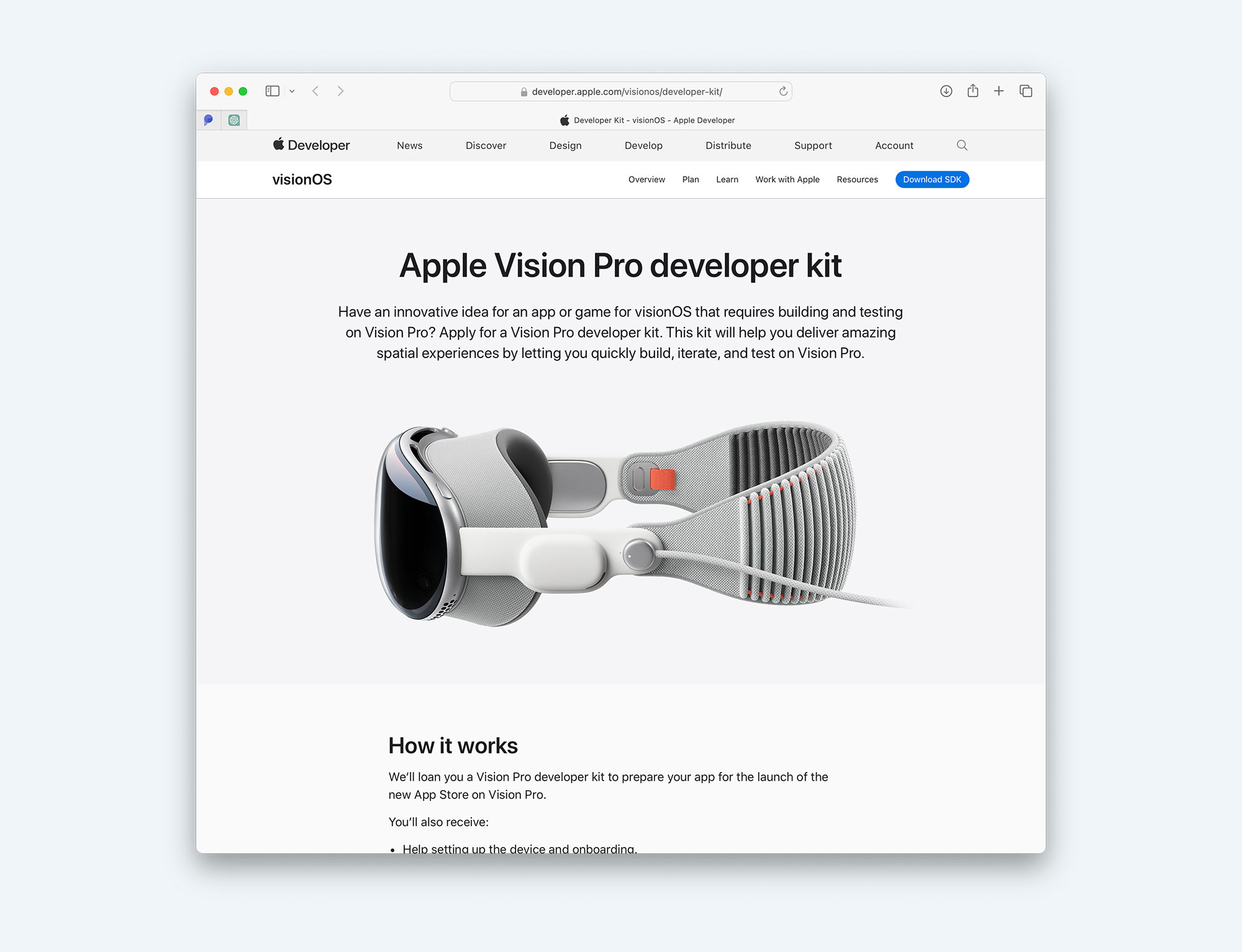 Nu finns det ett utvecklingskit för Apple Vision Pro. Apple lånar ut ...