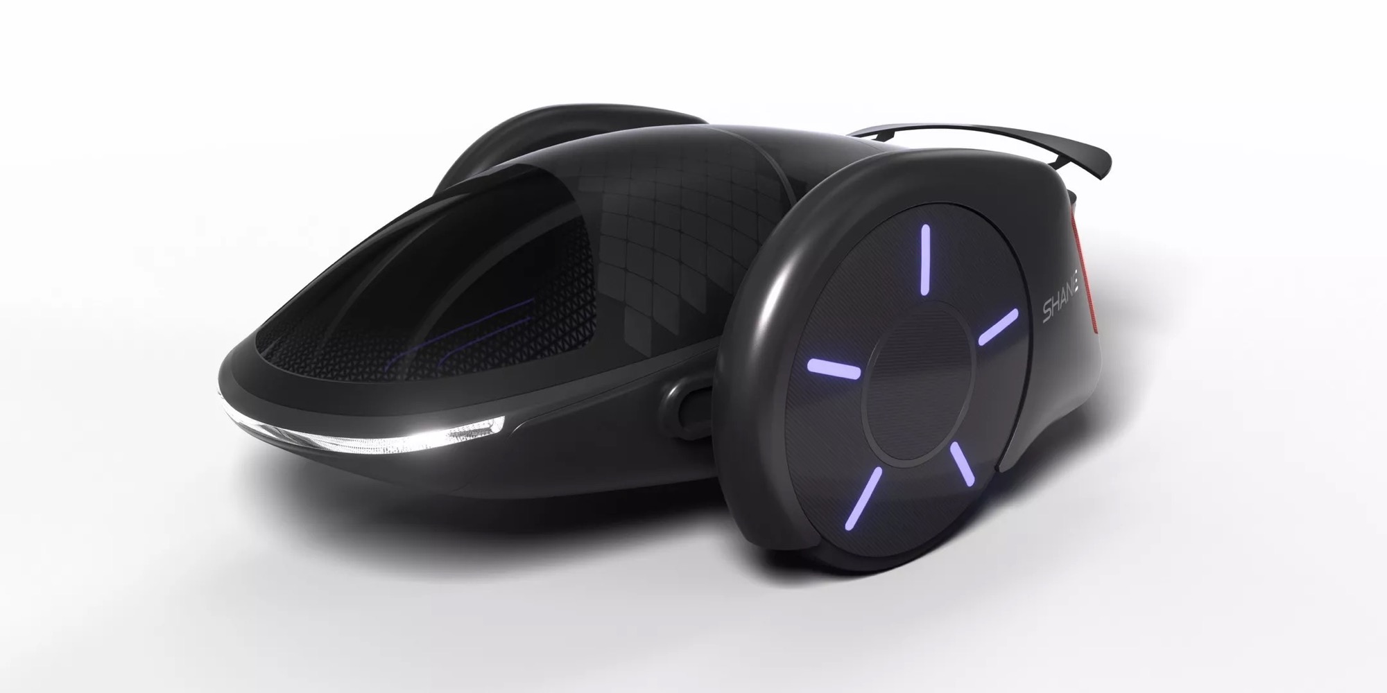 Självbalanserande elbil med två hjul. Från skaparen av Hoverboard ...