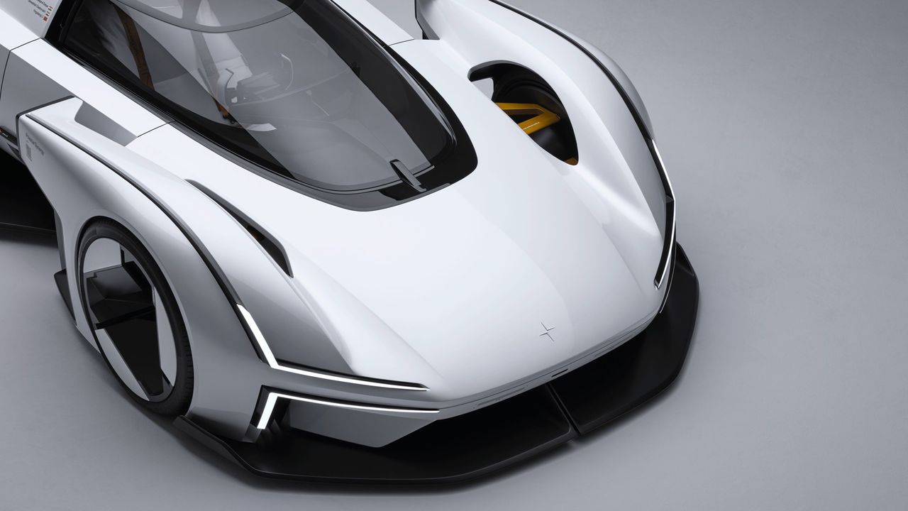 Polestars superbil Synergy visas i Sverige. Bilen som vann ...