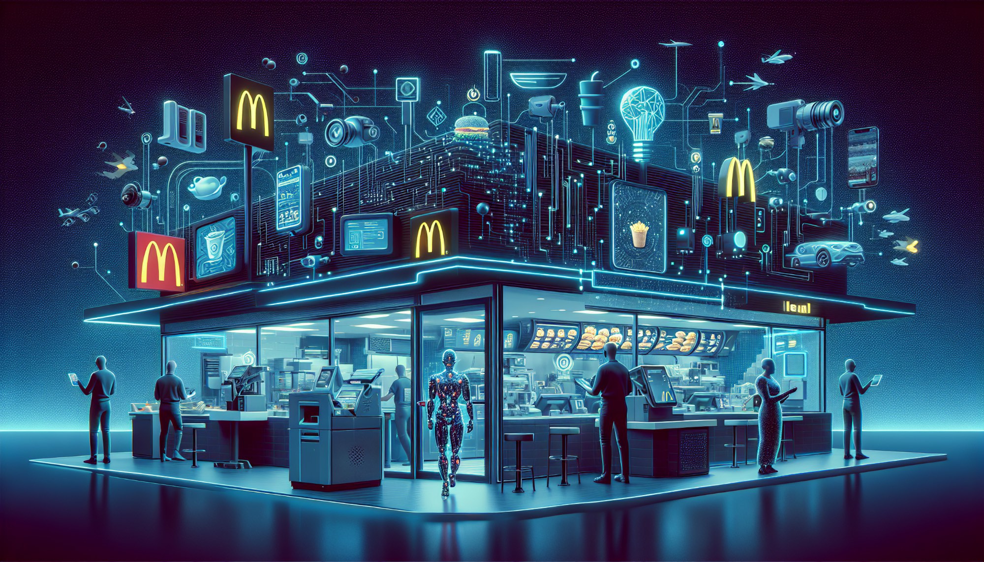 Google ska bygga AI-lösningar åt McDonalds. Kommer börja rulla ut nästa ...