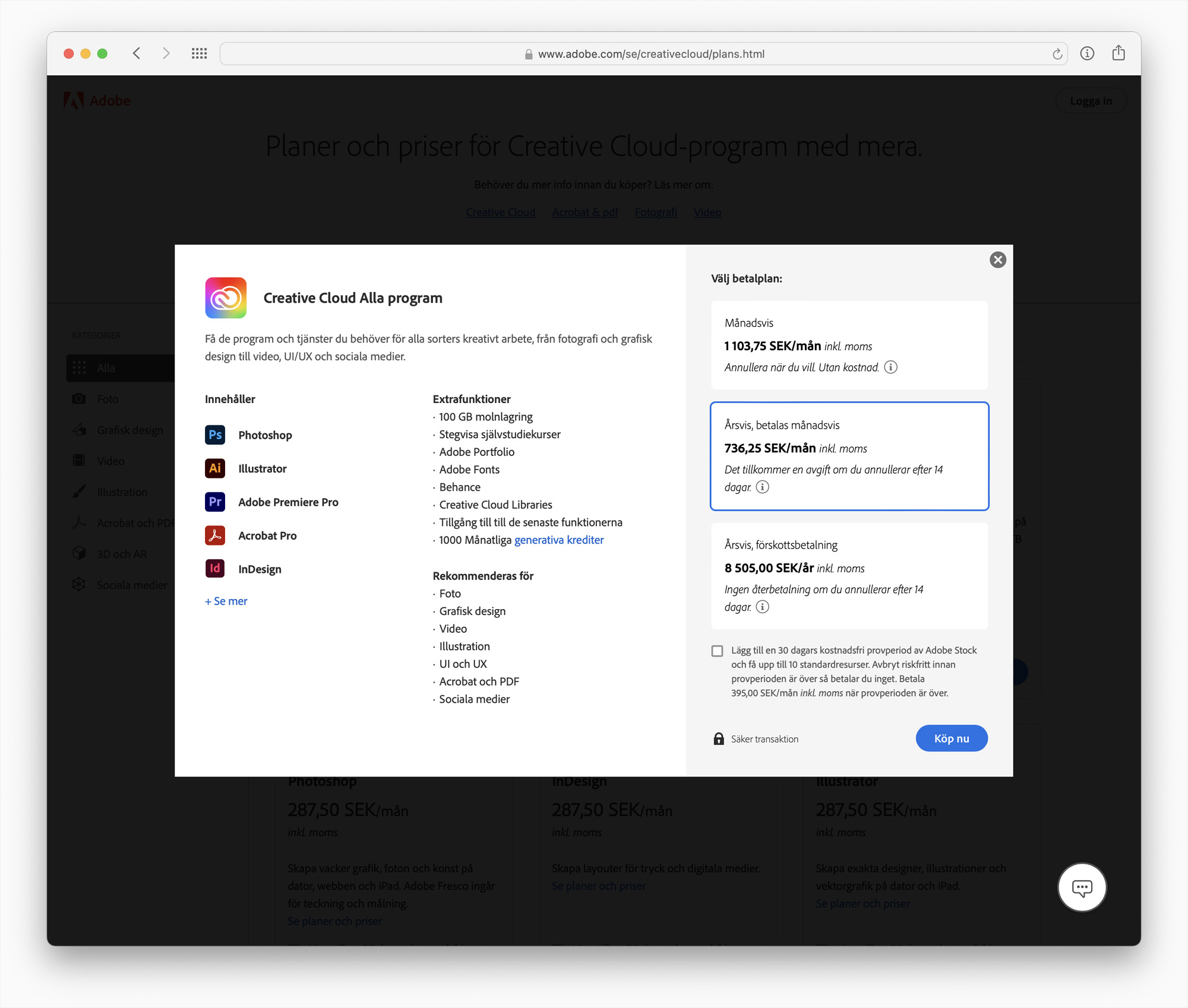 Adobe anses ha lurat konsumenter. Blir stämda av FTC. | Feber / Mac