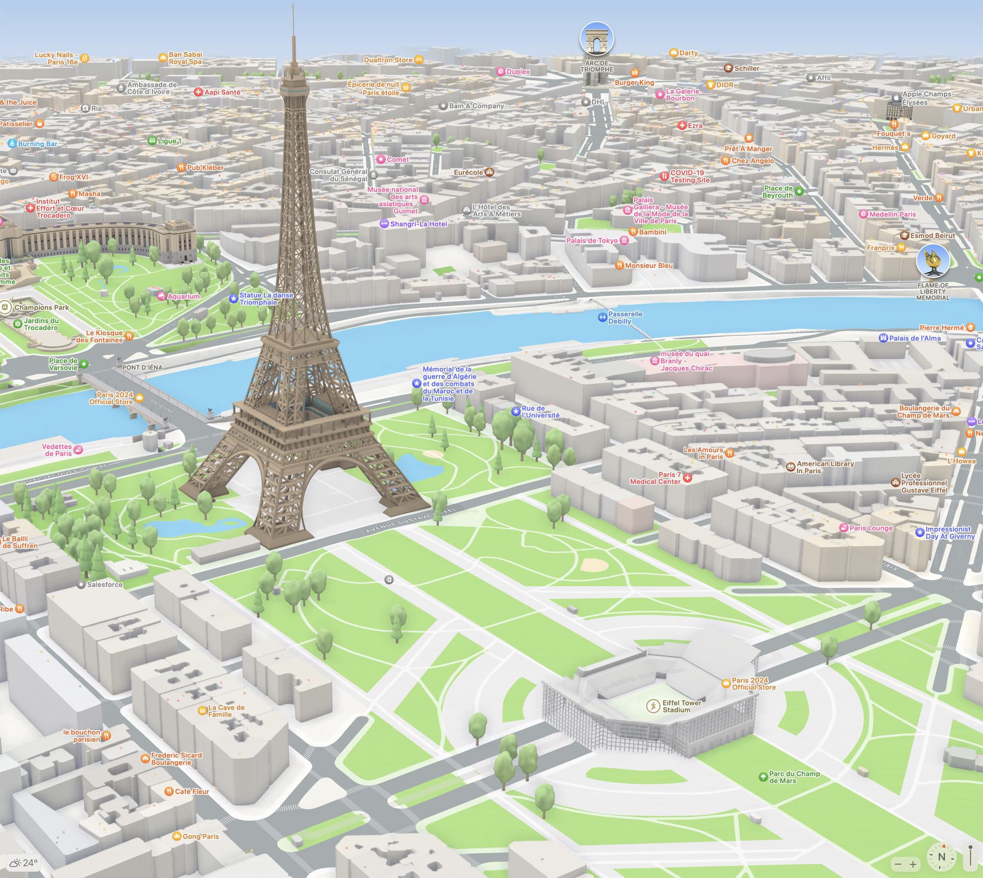 Apple uppdaterar Maps inför OS i Paris. Arenorna finns med! | Feber / Mobil