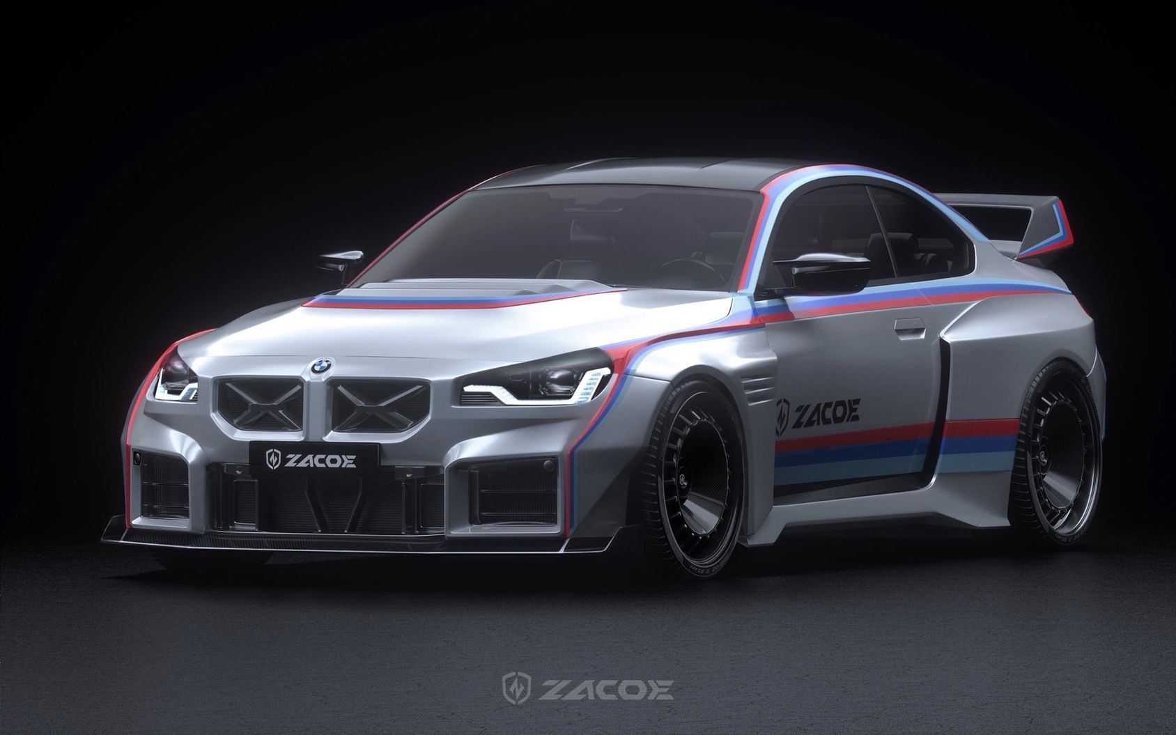 Zacoe visar breddningskit till BMW M2. Med inspiration från BMW E30 M3 ...