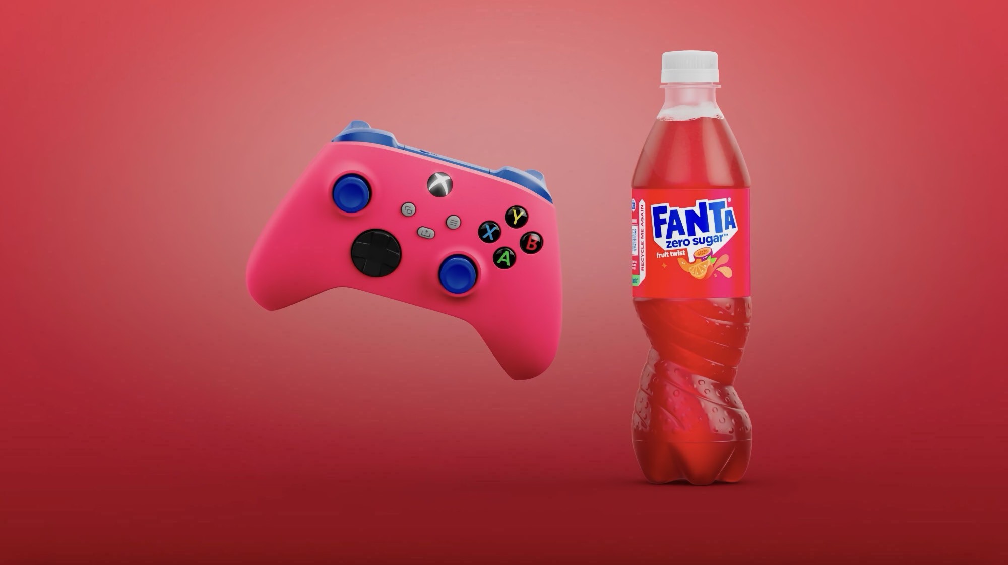 Xbox får Fanta-inspirerade kontroller. Drick Fanta och vinn en Xbox ...
