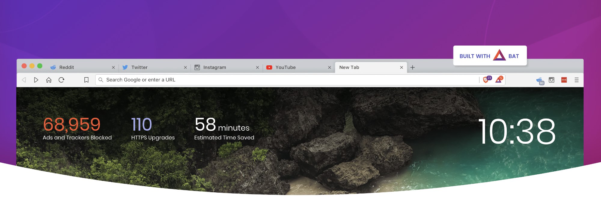 Webbläsaren Brave låter användare modifiera webbplatser. Scripta bort grejer du inte vill se på ...
