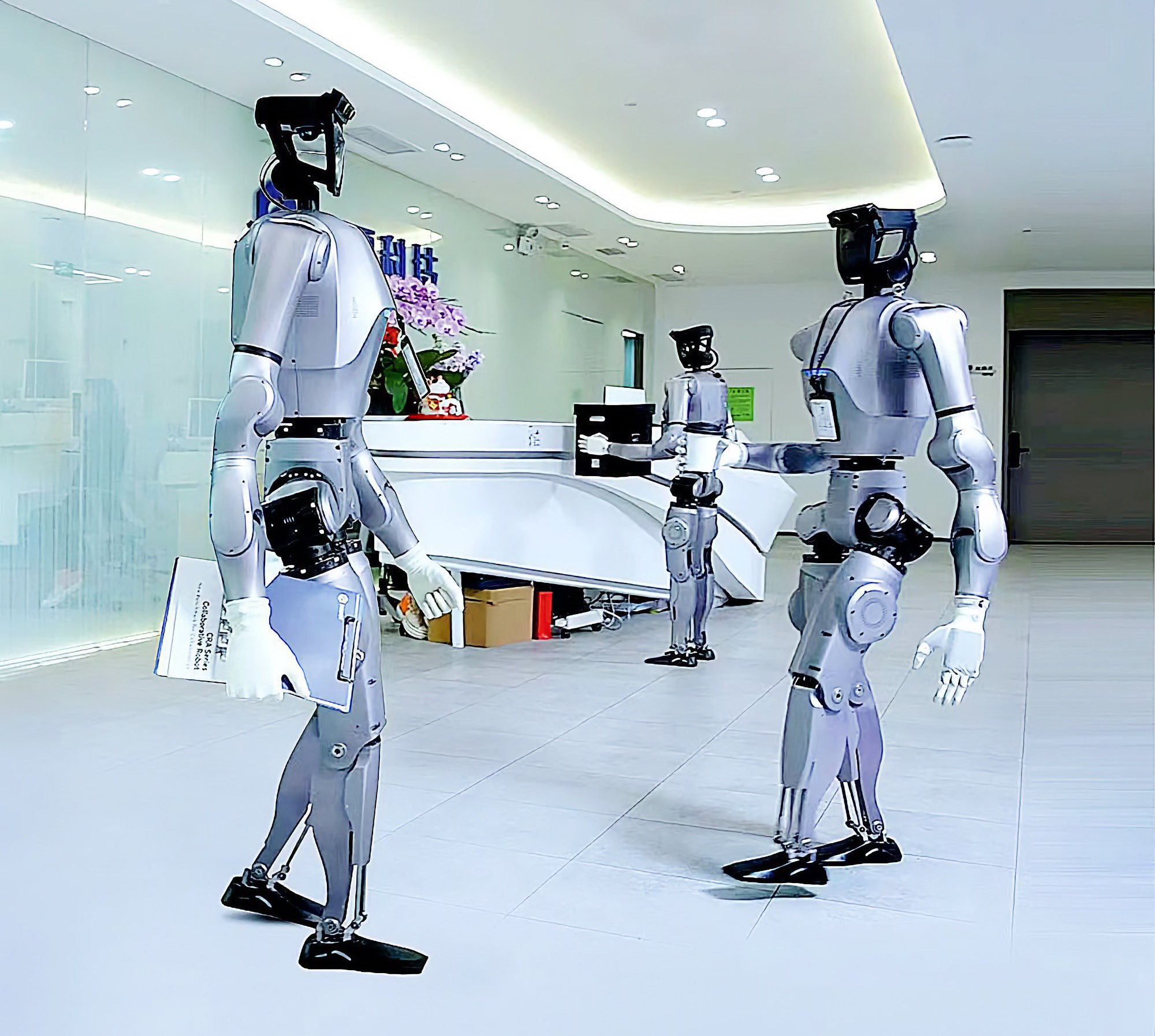 Dobot Robotics visar upp humanoida roboten Atom. Ser ut att kunna göra frukost till dig. | Feber ...