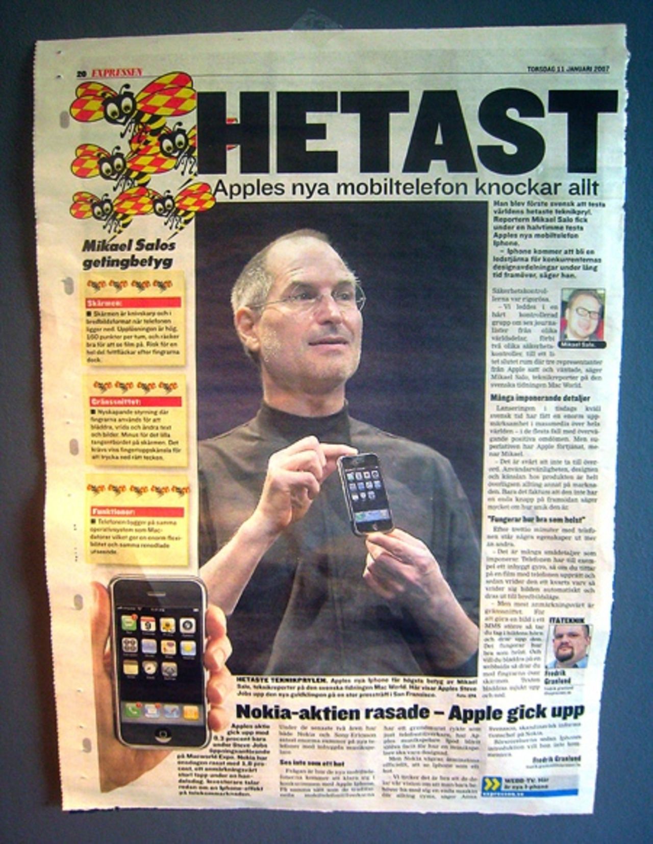 Hade Expressen rätt? Fem getingar efter lanseringen. | Feber / Mac