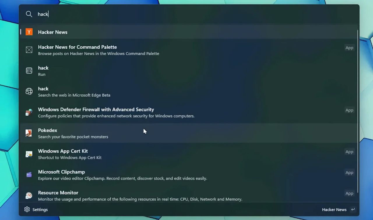 Microsoft släpper Command Palette till Windows. En efterföljare till PowerToys Run. | Feber / PC