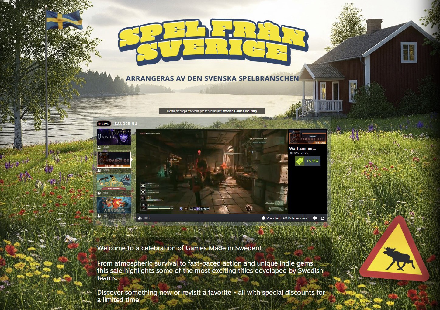 Games Made in Sweden-rean har dragit igång på Steam. Över 80 svenska ...