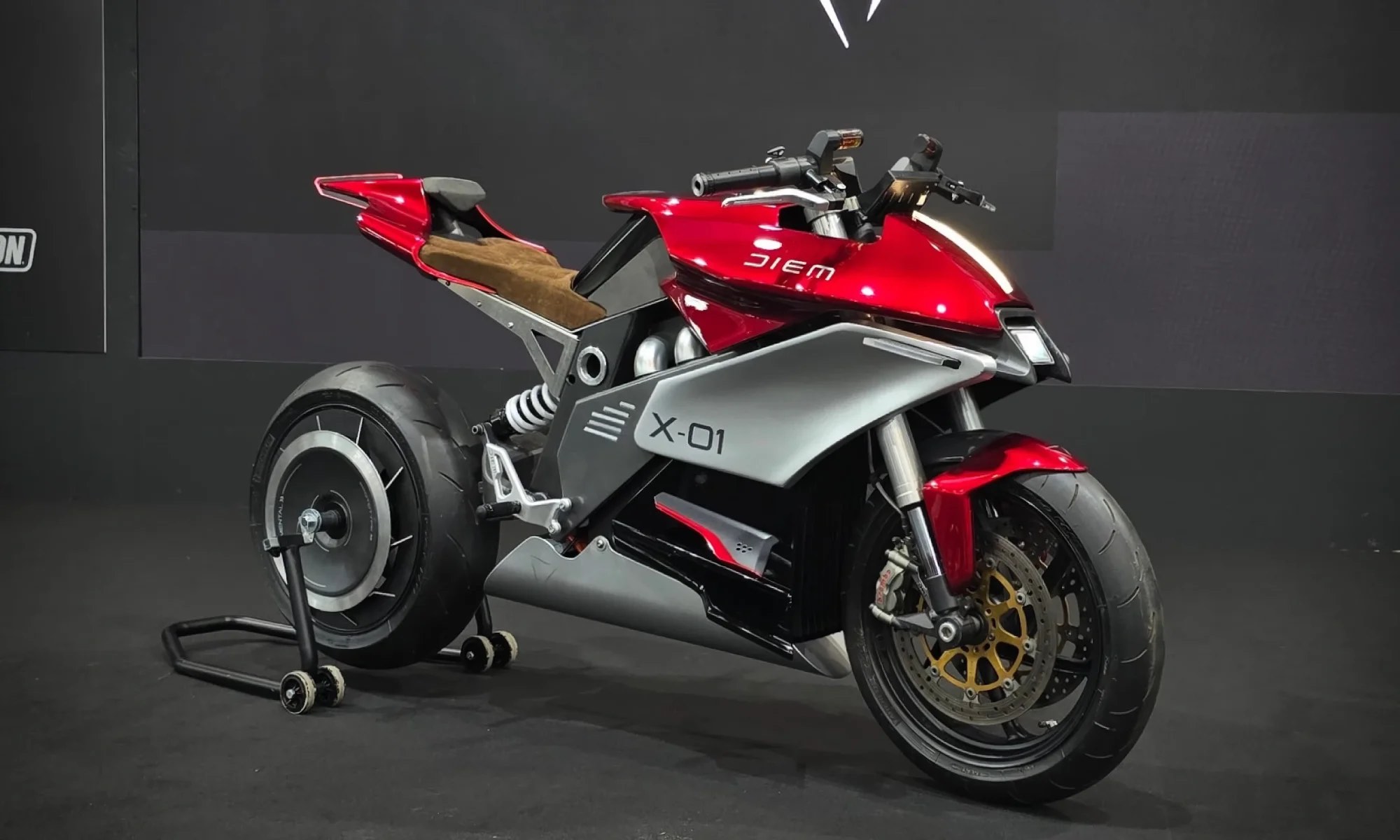 Diem X-01 är en elmotorcykel från Danmark. Med motorn i bakhjulet ...