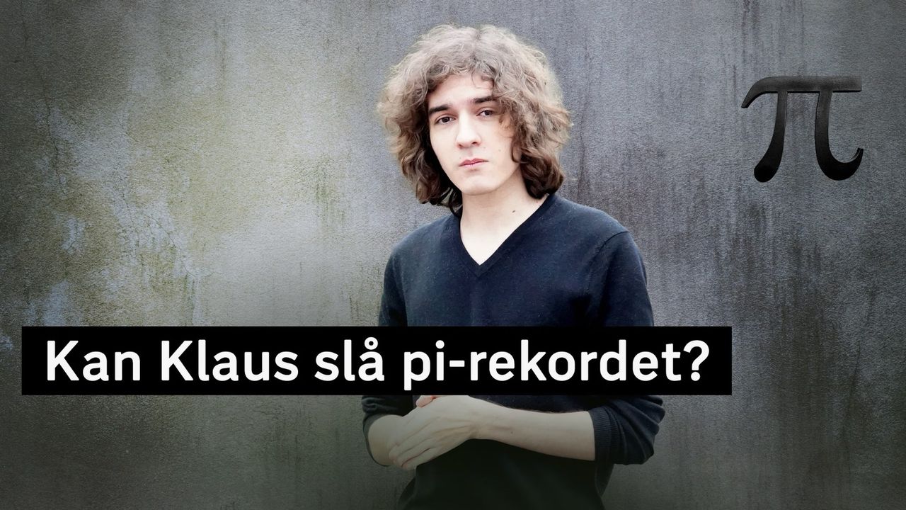 Svensk har chans på europarekord i Pi-decimaler. Kan ta över rekordet ...