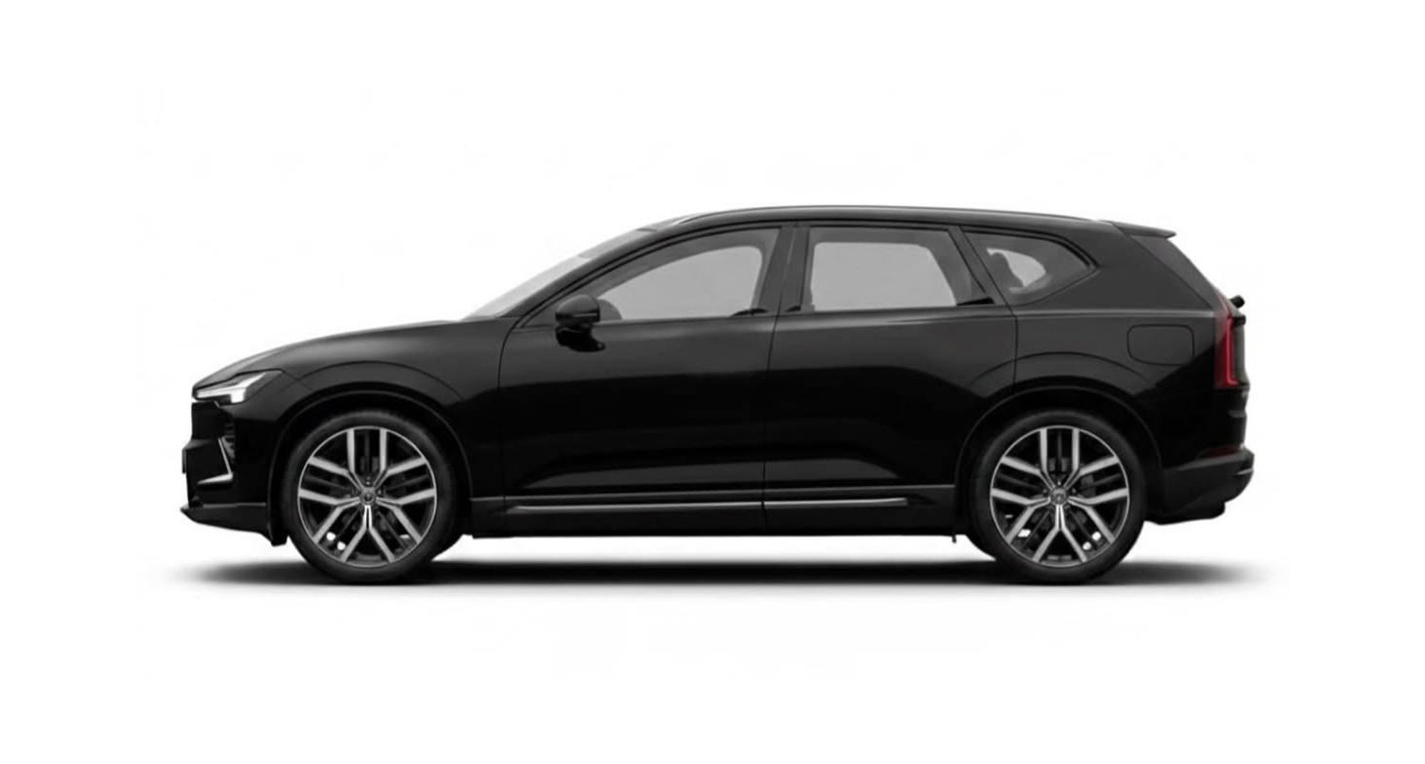 Så här kan Volvo EX60 ut från sidan. Fejkad bild? | Feber / Bil