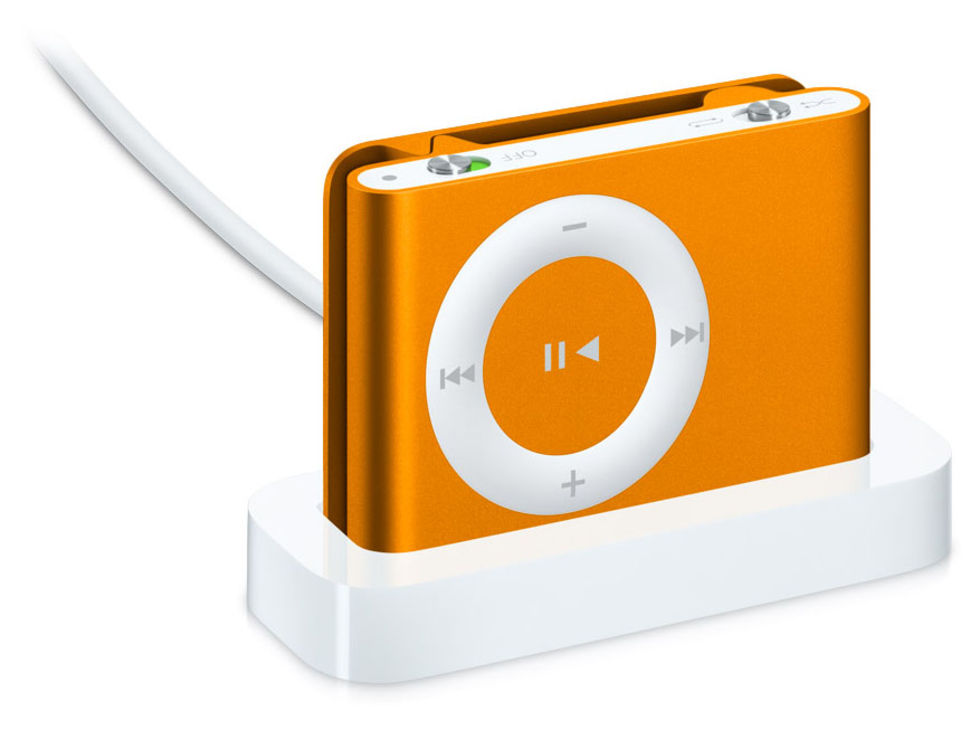 iPod shuffle i fem olika färger. Får det lov att vara en orange? | Feber / Mac