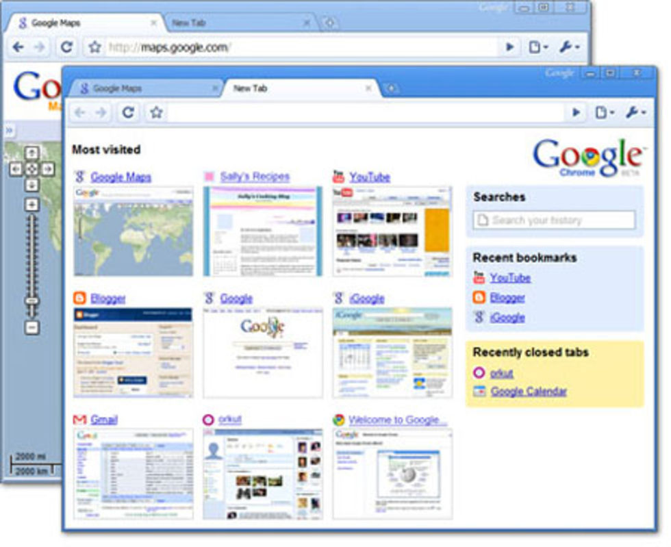 Google Chrome - webbläsare från Google. Tar upp kampen med Microsoft ...
