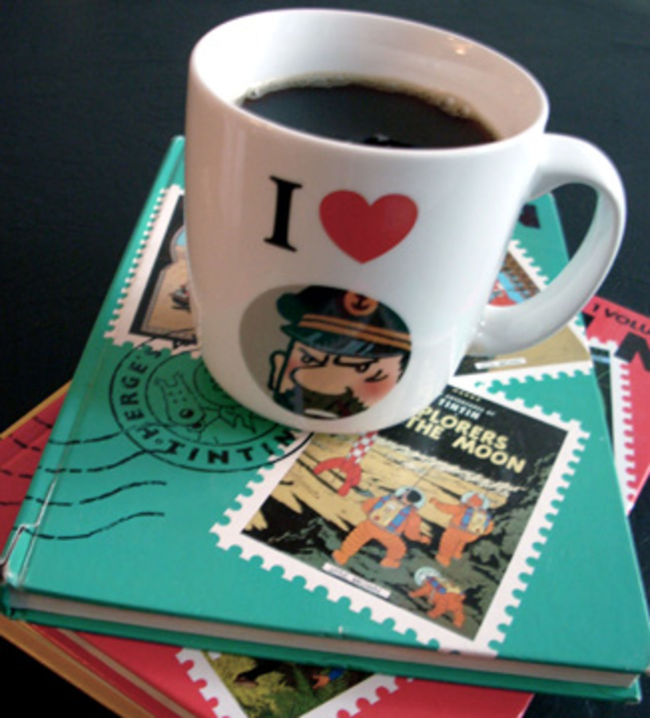 Anfäkta anamma. I ♥ Haddock Mug. | Feber / Hem