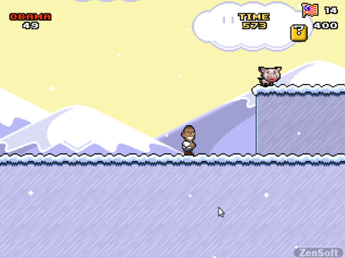 Super Obama World. | Feber / Spel