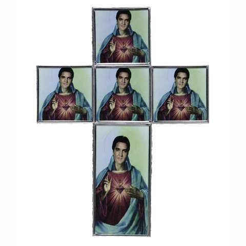 Do You believe in Elvis? Saint Elvis Cross. | Feber / Hem