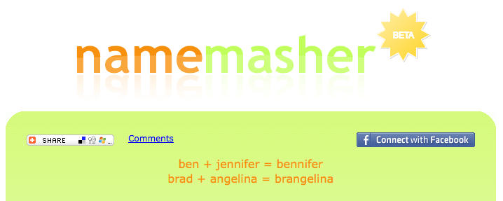 Name Masher. Blanda namn. | Feber / Webb